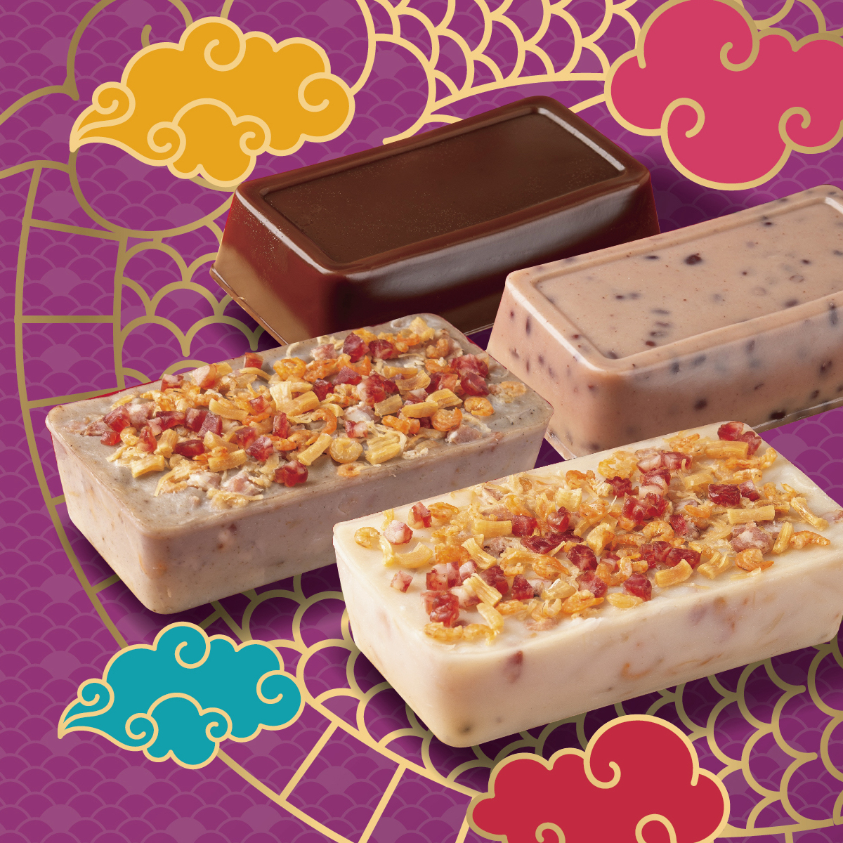 Exquisite Lunar New Year pudding curation - Hong Kong Times Square