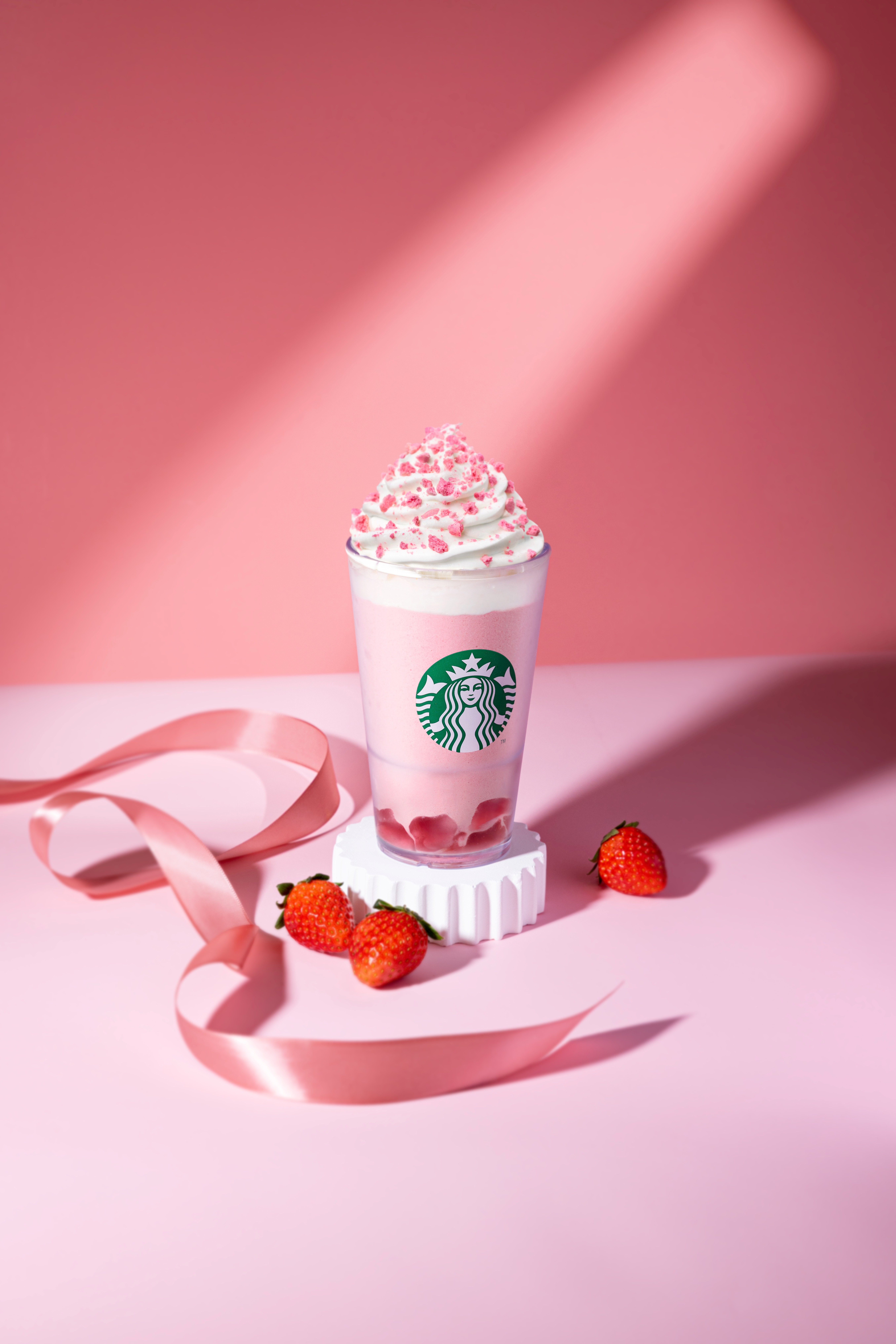 Drift Into Joy with Starbucks® Strawberry Crunch Cream Frappuccino ...